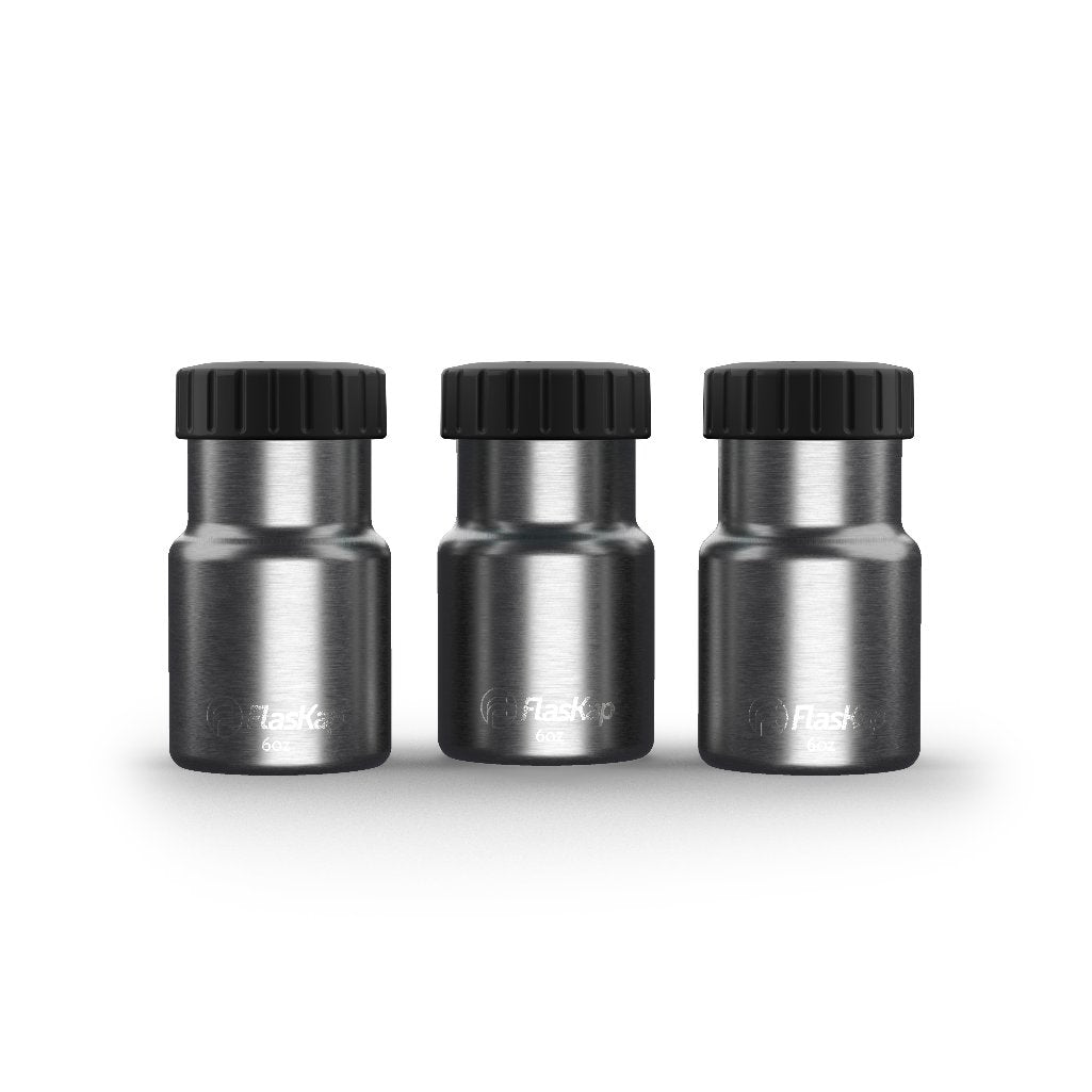 FreePour Extra Wells (3-Pack) - Stainless Steel – FlasKap